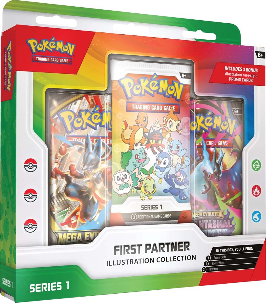 Pokemon TCG First Partner Illustration Collection Series 1